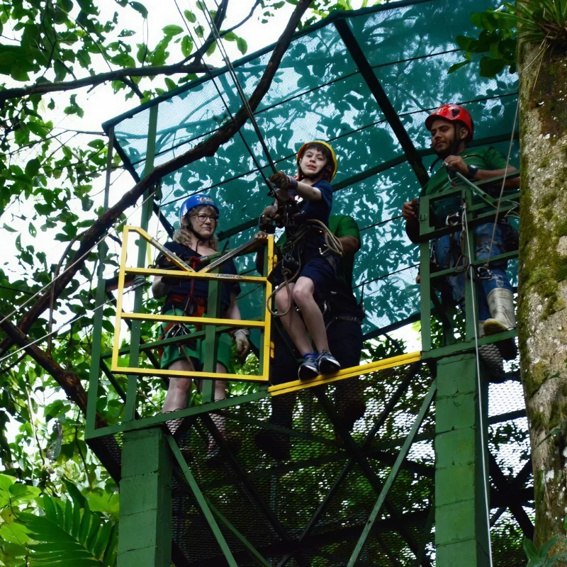 Canopy Zipline Tour with Tarzan Swing at Ecoglide Arenal Park - JD ...